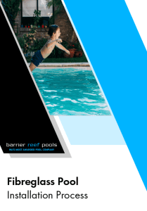 Fibreglass Pool Installation Process - Barrier Reef Pools Perth