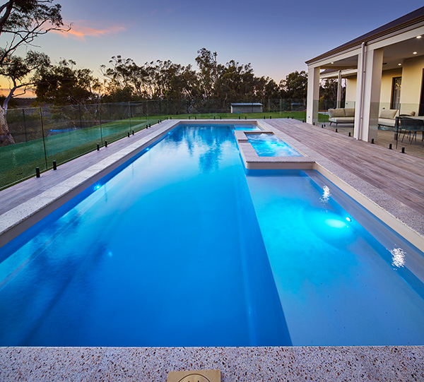 Resort Sandstone Shimmer 12.2m x 5.2m - Barrier Reef Pools Perth