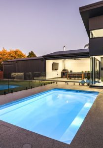 Using Lighting To Make Small Pools Look Bigger At Night - Barrier Reef ...